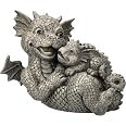 Pacific Giftware PT Garden Dragon Family Mother and Baby Dragon Garden ...