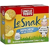 UNCLE TOBYS Le Snak Tasty Cheese Dip And Crackers Value Pack, 1 Box of ...