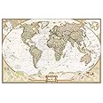 World Executive Wall Map (Enlarged & Laminated): Wall Maps World ...