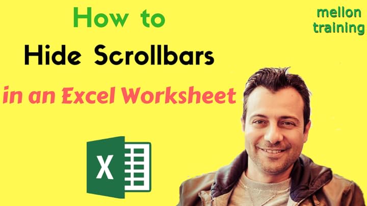 Jp How To Hide Scrollbars In An Excel Worksheetを観る Prime Video 